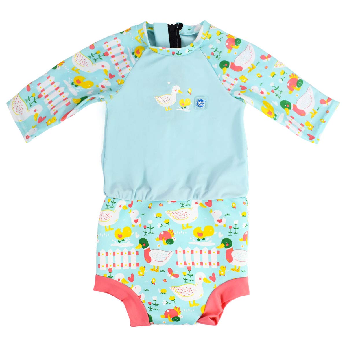Splash About Happy Nappy Sunsuit with Swim Diaper