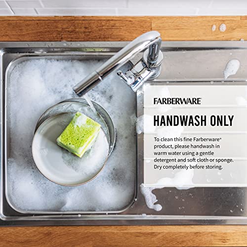 Farberware EdgeKeeper Chef's Knife, 8-inch, Black