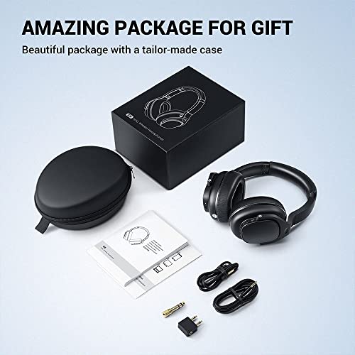 Active Noise Reduction Headset, Headset, Bluetooth 5.0 Headset, Wireless Headset with Microphone, 30 Hours Playback time