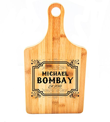 Personalized Cutting Board | Custom Engraved Cutting Board | Sofia's Findings (Paddle Cutting Board)
