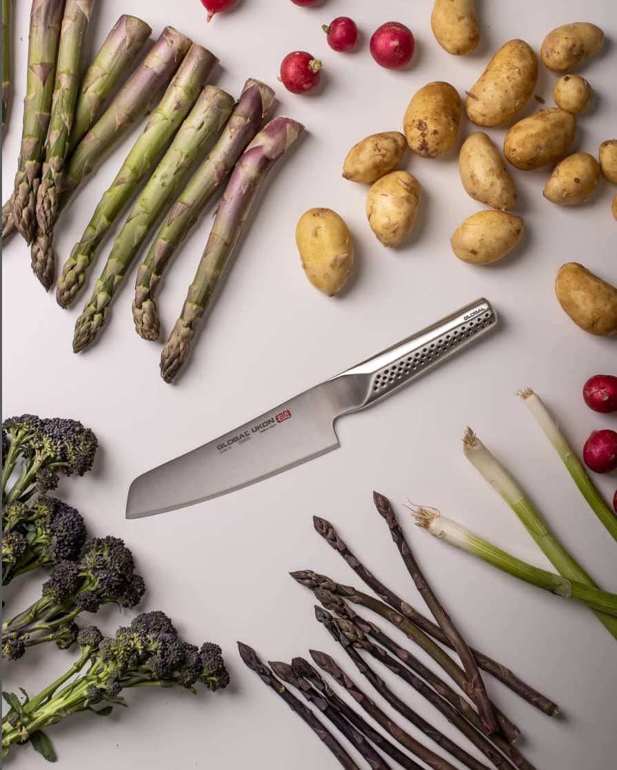 Global Ukon 2-Piece Knife Set/2, Stainless Steel