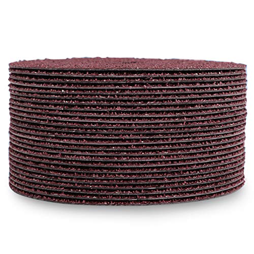 BHA Aluminum Oxide Resin Fiber Sanding and Grinding Discs, 5β x 7/8β, 24 Grit - 25 Pack