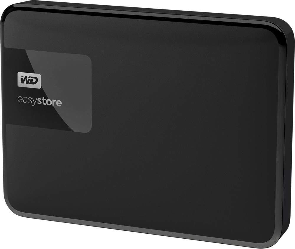 WD Easystore 1TB External USB 3.0 Portable Hard Drive - Black WDBDNK0010BBK-WESN