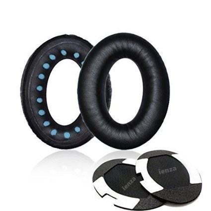 ienza® Replacement Earpad Ear Pad Cushions and Foam Mats for Bose Quietcomfort 2 QC2, Quietcomfort 15 QC15, Quietcomfort 25 QC25, Ae2, Ae2i, Ae2w Headphones