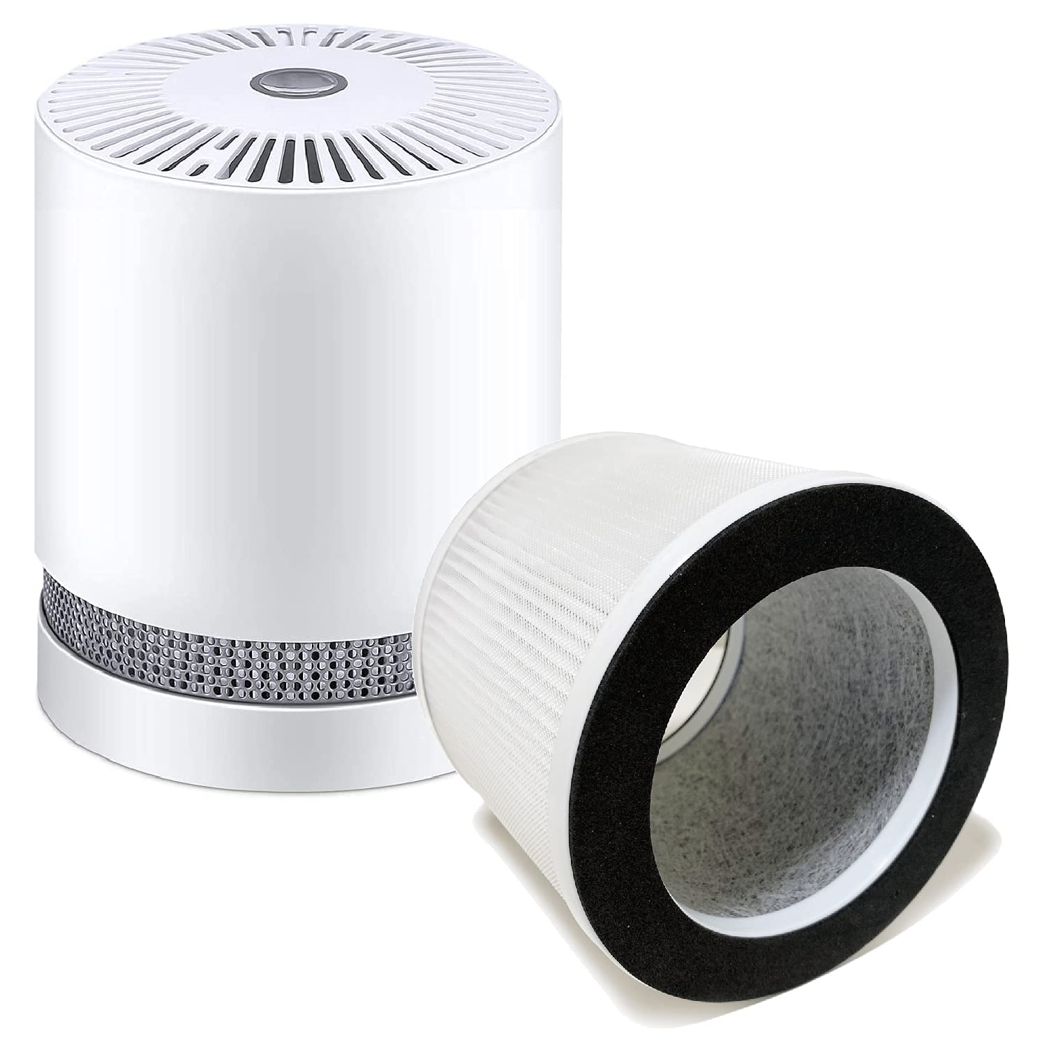 Nispira True HEPA Filter Replacement Compatible with Rigoglioso Air Purifier GL-2109 GL2109. 2 Packs