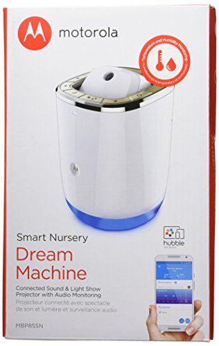 Motorola Smart Nursery Dream Machine Connected Sound and Light Projector with Audio Monitoring