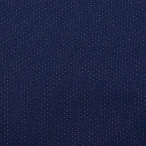 Flash Furniture HERCULES Series Heavy Duty Navy Blue Dot Fabric Stack Chair with Arms and Ganging Bracket