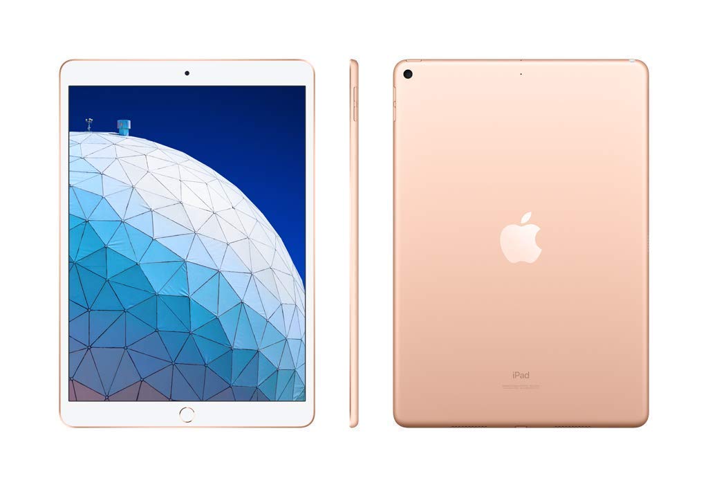 Apple iPad Air (10.5-inch, Wi-Fi + Cellular, 64GB) - Gold (Renewed)