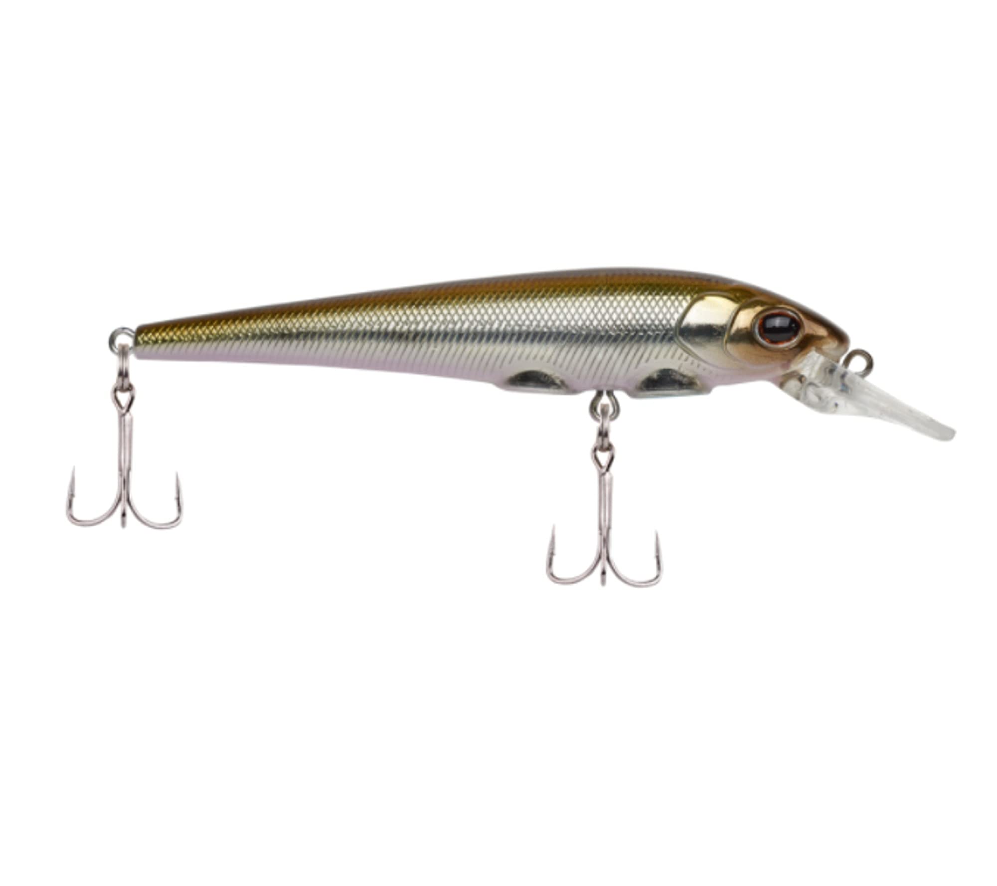 Berkley Hit Stick Fishing Lure, Sand Shiner, 1/4 oz, 3 1/2in | 9cm Crankbaits, Largest Rolling Action of Any Berkley Hard Bait, Equipped with Sharp Fusion19 Hook