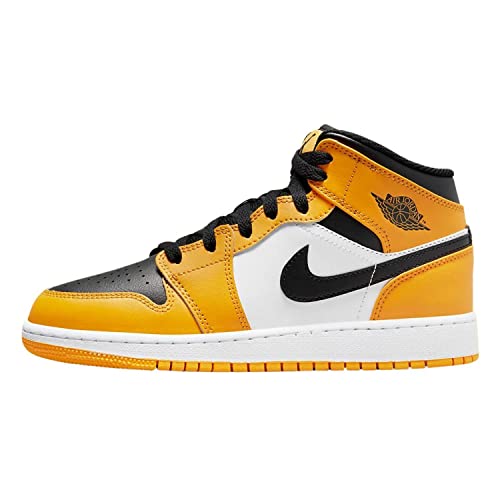 Jordan Youth Air 1 Mid (GS) 554725 701 Taxi - Size 6Y