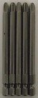 Bosch #3 x 3-1/2" Phillips Insert Bits Screw Tips 5pcs. 1609433840 USA