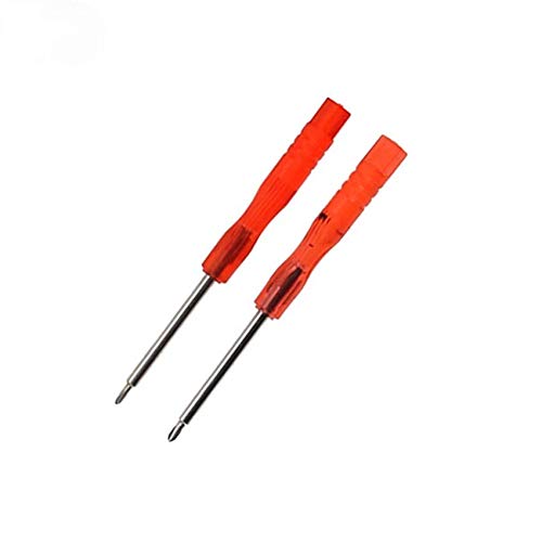 GGZone Tri-Wing Screws for Game Boy Advance Color Y Cross Screws Kit for GBA GBC GB Shell Housing Console Screws W Screwdriver Tool (Screwdriver)