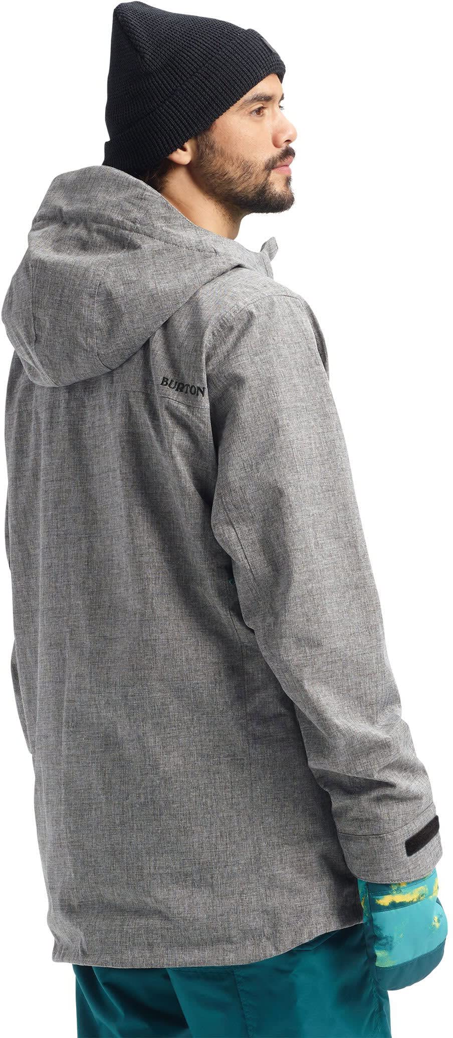 Burton Mens Covert Jacket, Bog Heather New, Medium