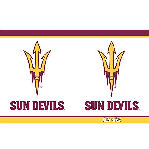 Tervis Triple Walled Arizona State Sun Devils Insulated Tumbler Cup Keeps Drinks Cold & Hot, 20oz - Stainless Steel, Tradition