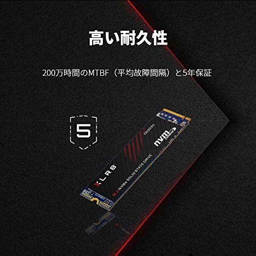PNY M.2 2280 PCIe NVMe Gen3x4 Internal SSD 2TB M280CS3030-2TB-RB