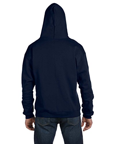 Champion Adult 50/50 Full-Zip Hooded Sweatshirt, Navy, Large