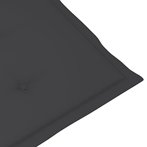 imasay Garden Chair Cushions 2 pcs Anthracite 47.2"x19.7"x1.2"