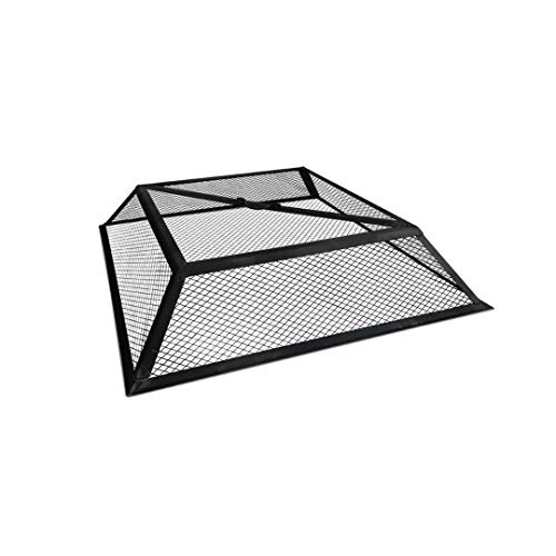 Blue Sky Outdoor Living SML3908 39" Screen Self-Assembled Square Spark Cover, Black