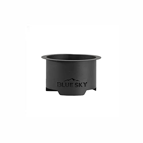 Blue Sky Outdoor Living Pike Ultra Portable Fire Pit, Portable Smokeless Fire Pit with Carrying Bag, Black