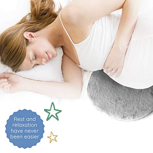 OCCObaby Pregnancy Wedge Pillow for Sleeping | Small Wedge Pillow for Travel for Back Support | Wedge Pillow for Side Sleeping | Belly Wedge Pillow