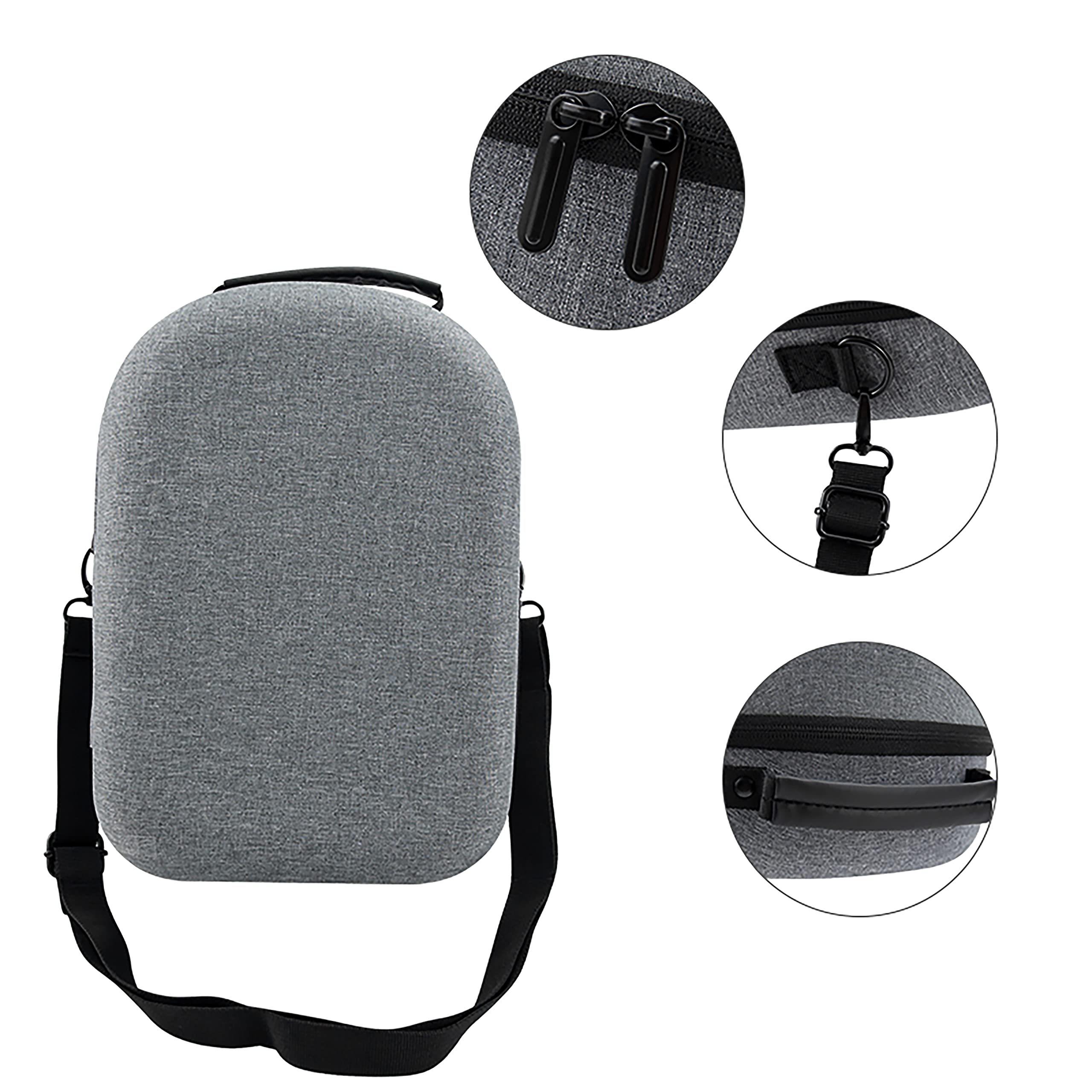 AOLDHYY subeirey for Oculus Quest 2 Case, VR Gaming Headset and Touch Controllers Quest 2 Accessories Hard Carrying Bag, Virtual Reality Headset Storage Bag Suitable for Travel and Home Storage.