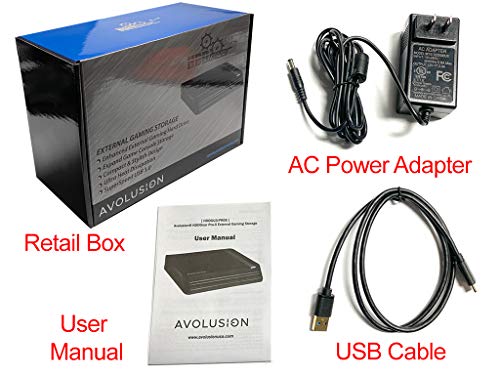 Avolusion HDDGEAR PRO X 8TB USB 3.0 External Gaming Hard Drive for PS5 Game Console - 2 Year Warranty