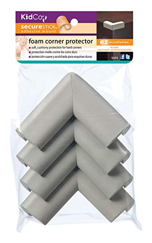 Kidco Foam Corner Protectors (4 Pack) (Grey)