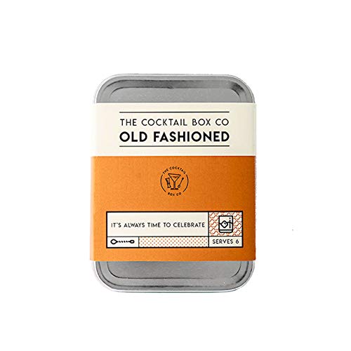Old Fashioned Cocktail Kit - The Cocktail Box Co. Premium Travel Cocktail Kits | Old Fashioned Kit, Muddler, Cocktail Sugar Cubes, Bitters for Cocktails | Old Fashioned Bar Mixology, Old Fashioned Mix