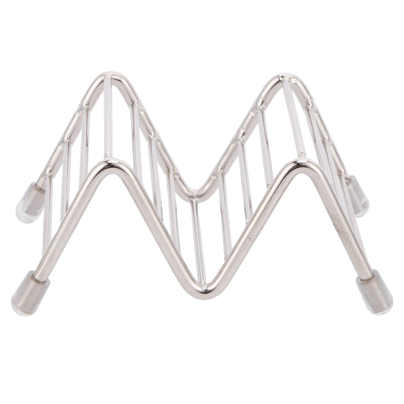 Aqur2020 304 Stainless Steel Taco Holder Corrosion Innovative Pancake Stand Tray for Kitchen Restaurant Suitable for Home Kitchens And Restaurants(1#)