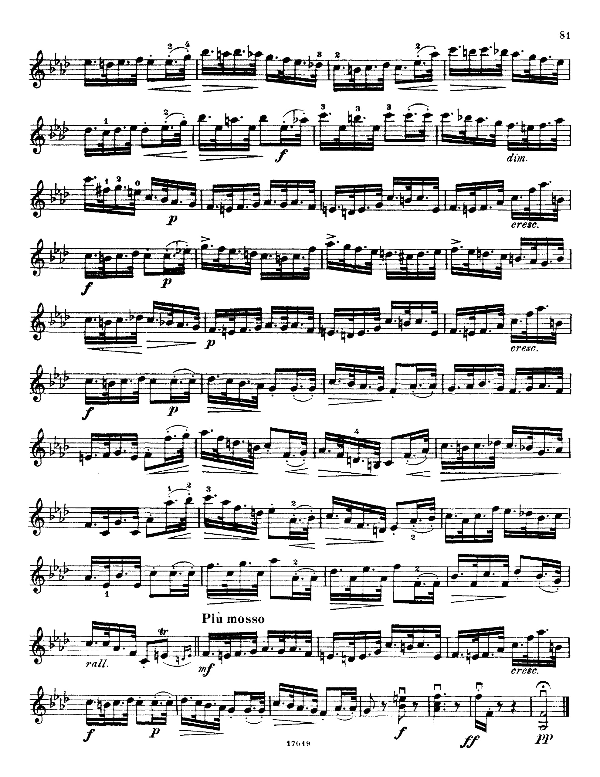 ETUDEN-SAMMLUNG FOR VIOLINE , STUDIES AND EXERCISES FOR VIOLIN, COLLECTION D'ETUDES POUR VIOLON. by CARL FLESCH[ReImaged for Clarity. Student Loose Leaf Facsimile Edition.]