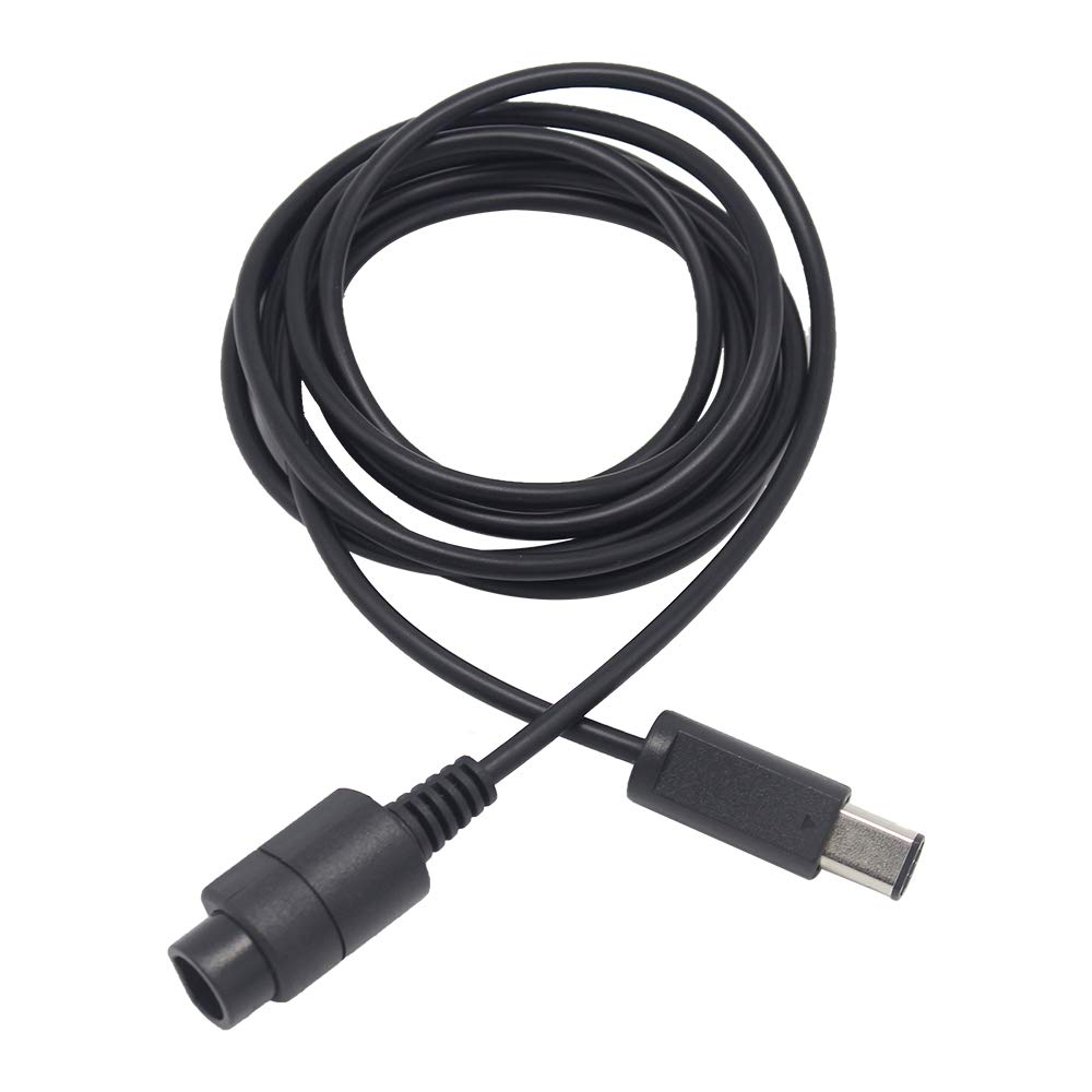 Coolayoung Pack of 2 Controller Extension Cable, 6tf/1.8m Extender Cord for Nintendo Wii Gamecube GCN
