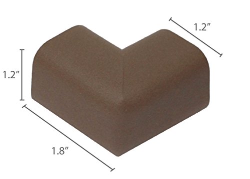 KidKusion Table Cushion | Made in USA | 12 Feet + 4 Corners | Off White | Baby Proof Furniture Edge and Corner Guards