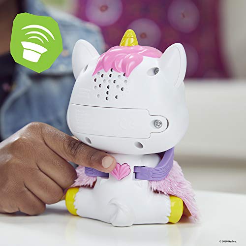 FurReal Airina The Unicorn Color-Change Interactive Feeding Toy, Lights and Sounds, Ages 4 and up