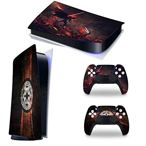 Air War PS5 Standard Edition Console and Controller 5 Controller Skin Set - PlayStation 5 Vinyl