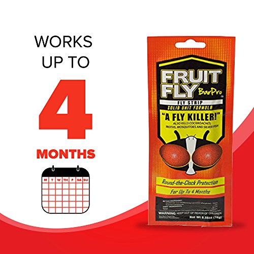 Fruit Fly BarPro β 4 Month Protection Against Flies, Cockroaches, Mosquitos & Other Pests. Fly Traps for Indoors. Better Than a Fly Trap. Better Than Fly Traps Outdoor. Better Than Mosquito Zapper