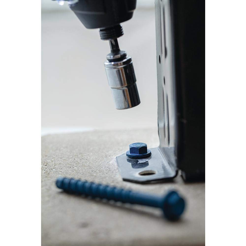 GRK 11420 Tapcon Concrete Screw Anchors 1/2" by 4", (10per Pack)