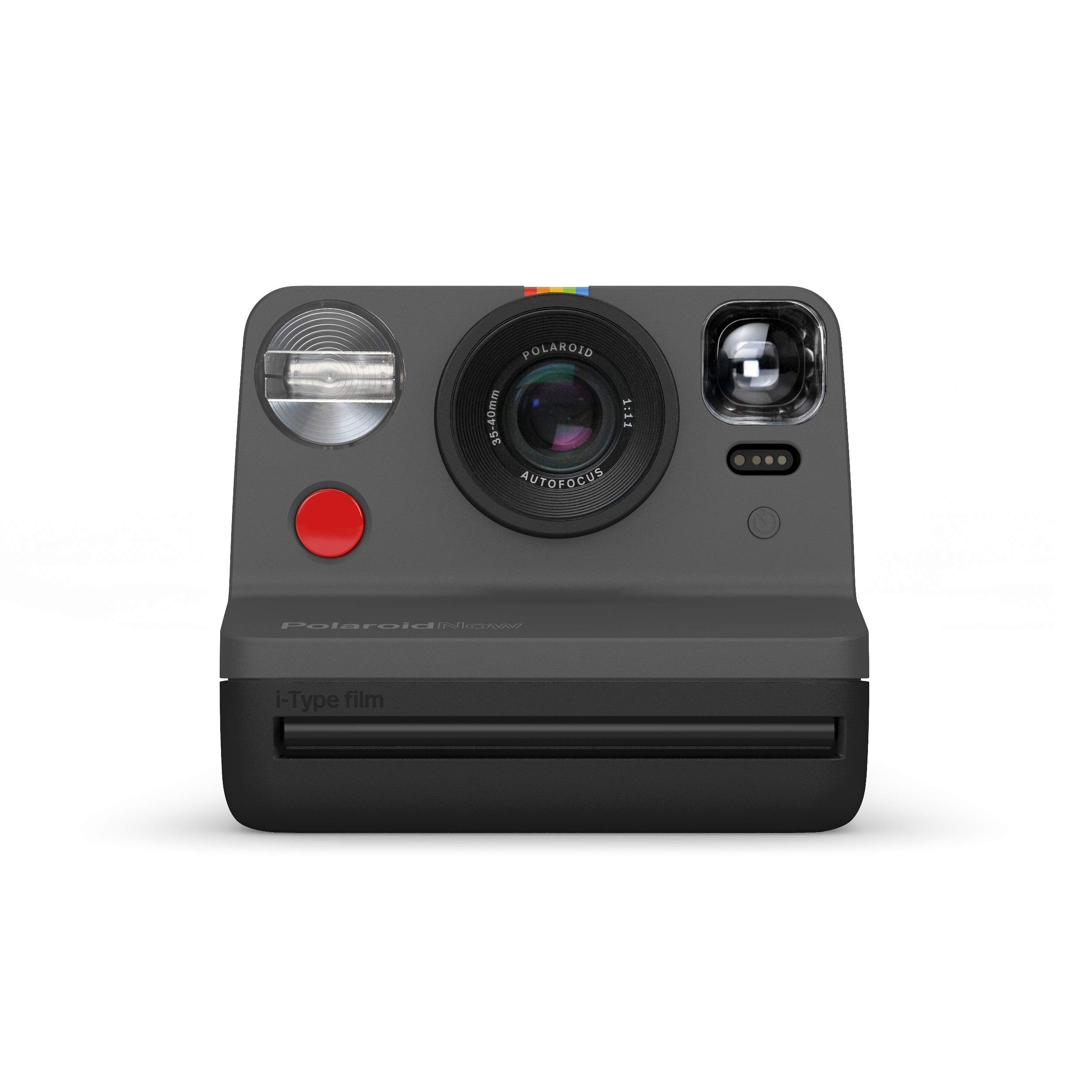 Polaroid Originals Now I-Type Instant Camera - Black (9028) (Renewed)