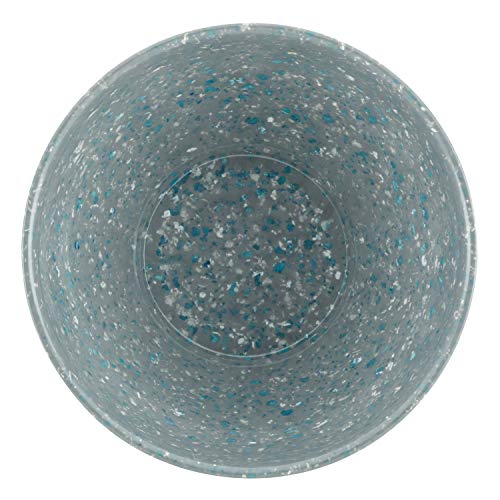 Rachael Ray Accessories Kitchen Pantryware Multi Purpose/Salad Serveware/Melamine Garbage Bowl, 4 Liters, Sea Salt Gray