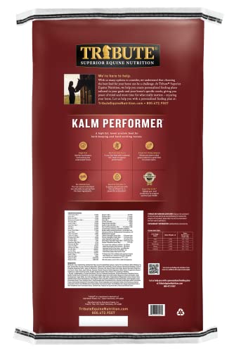 Kalmbach Feeds Tribute Kalm Performer for Horse, 50 lb