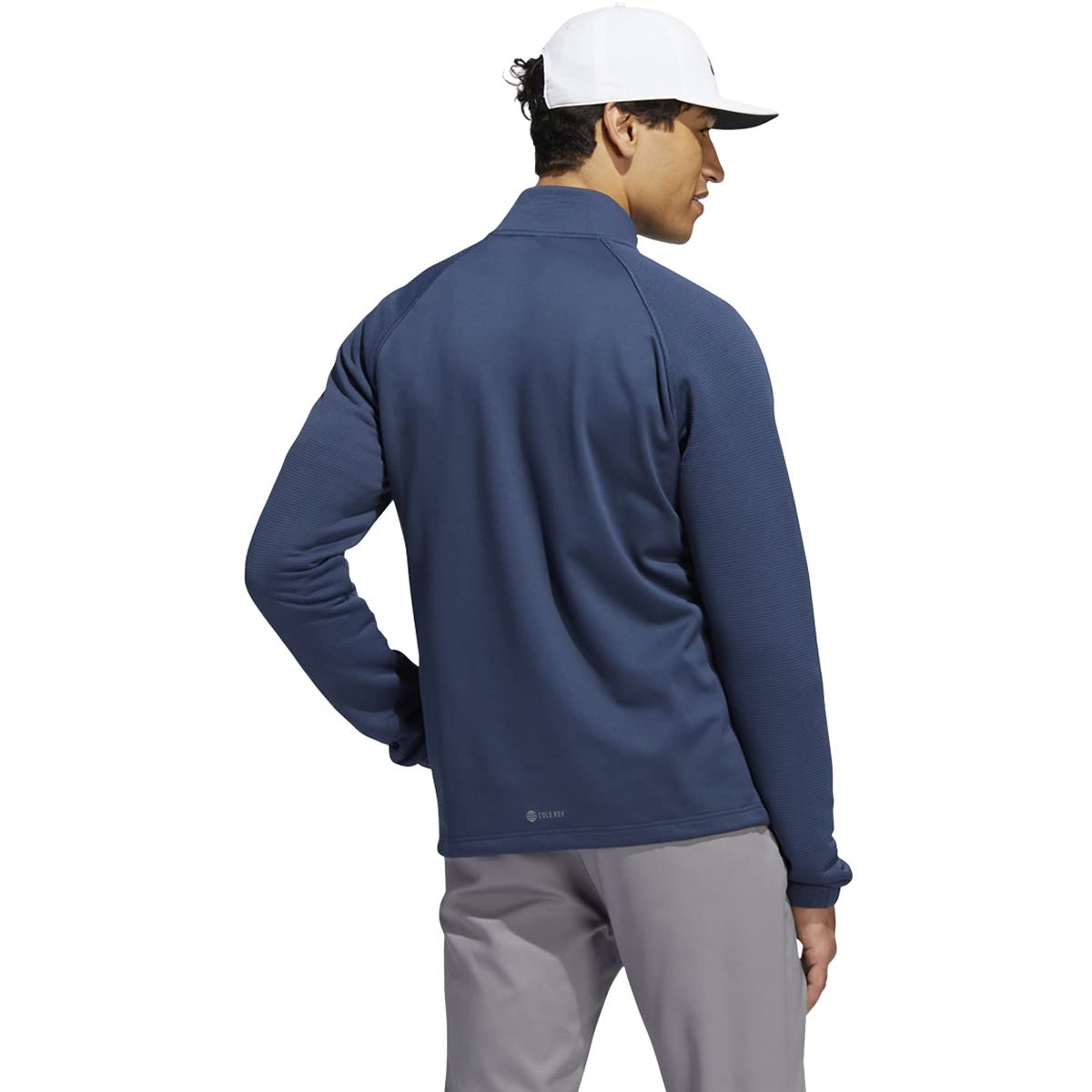 adidas Fleece Quarter Zip Mens Golf Pullover M