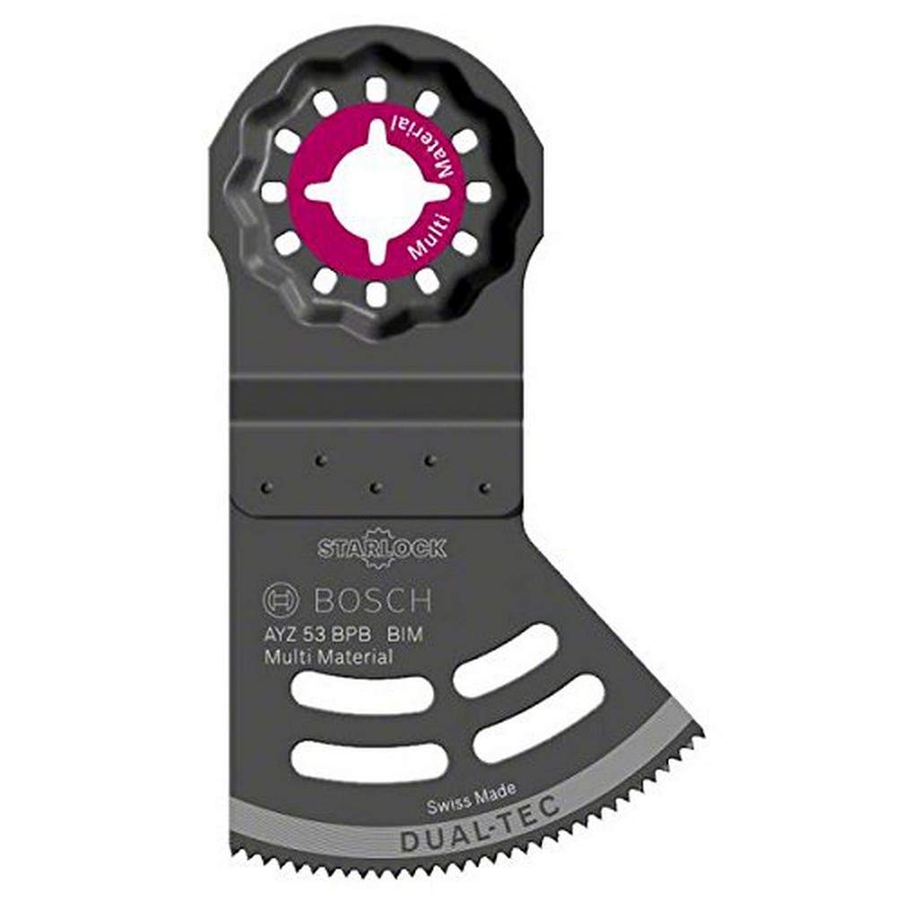 Bosch Accessories 2609256F07 Dual-Tec Drywall Blade AYZ 53 BPB Starlock Accessories Black