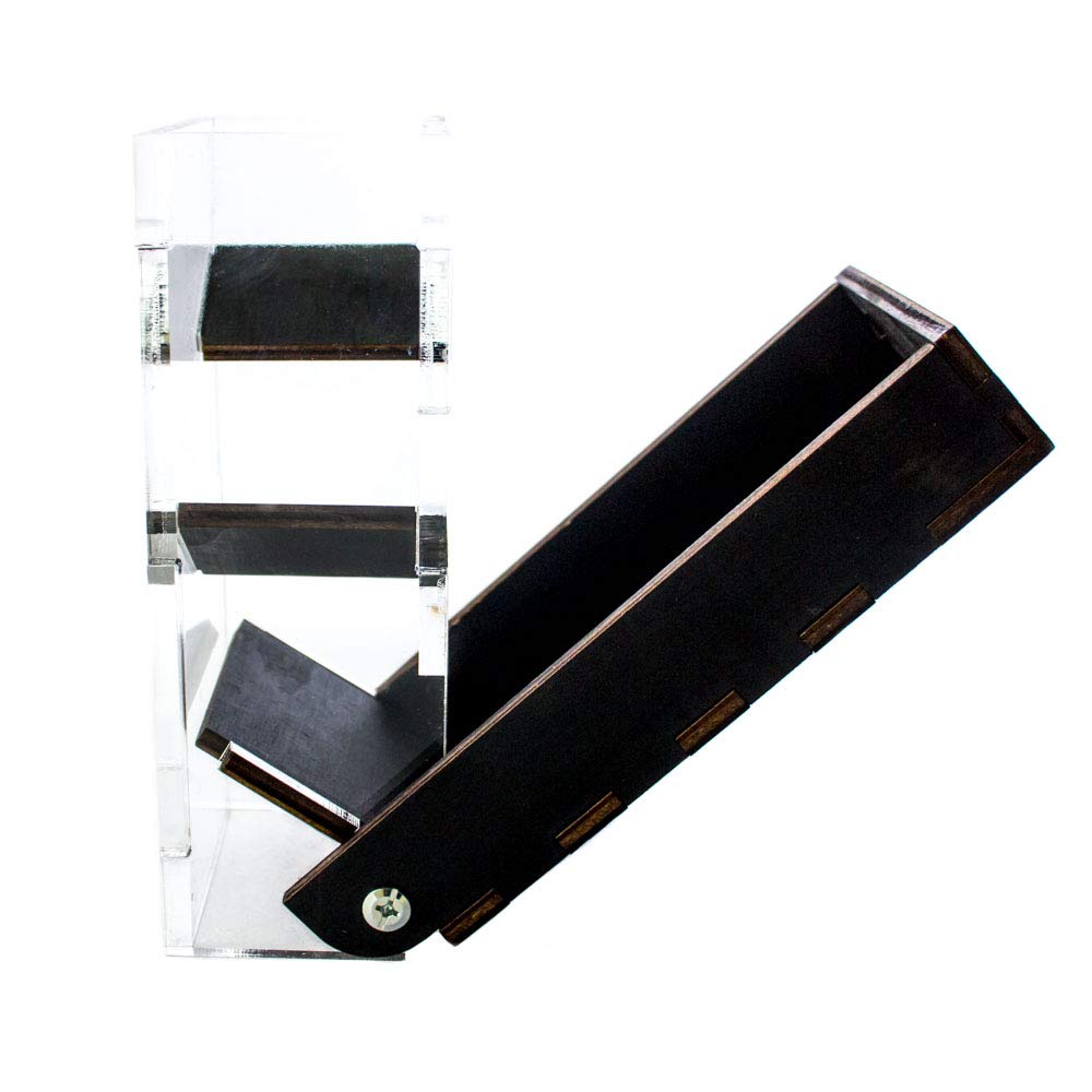 C4Labs Travel Portable Draw Bridge Dice Tower – Black