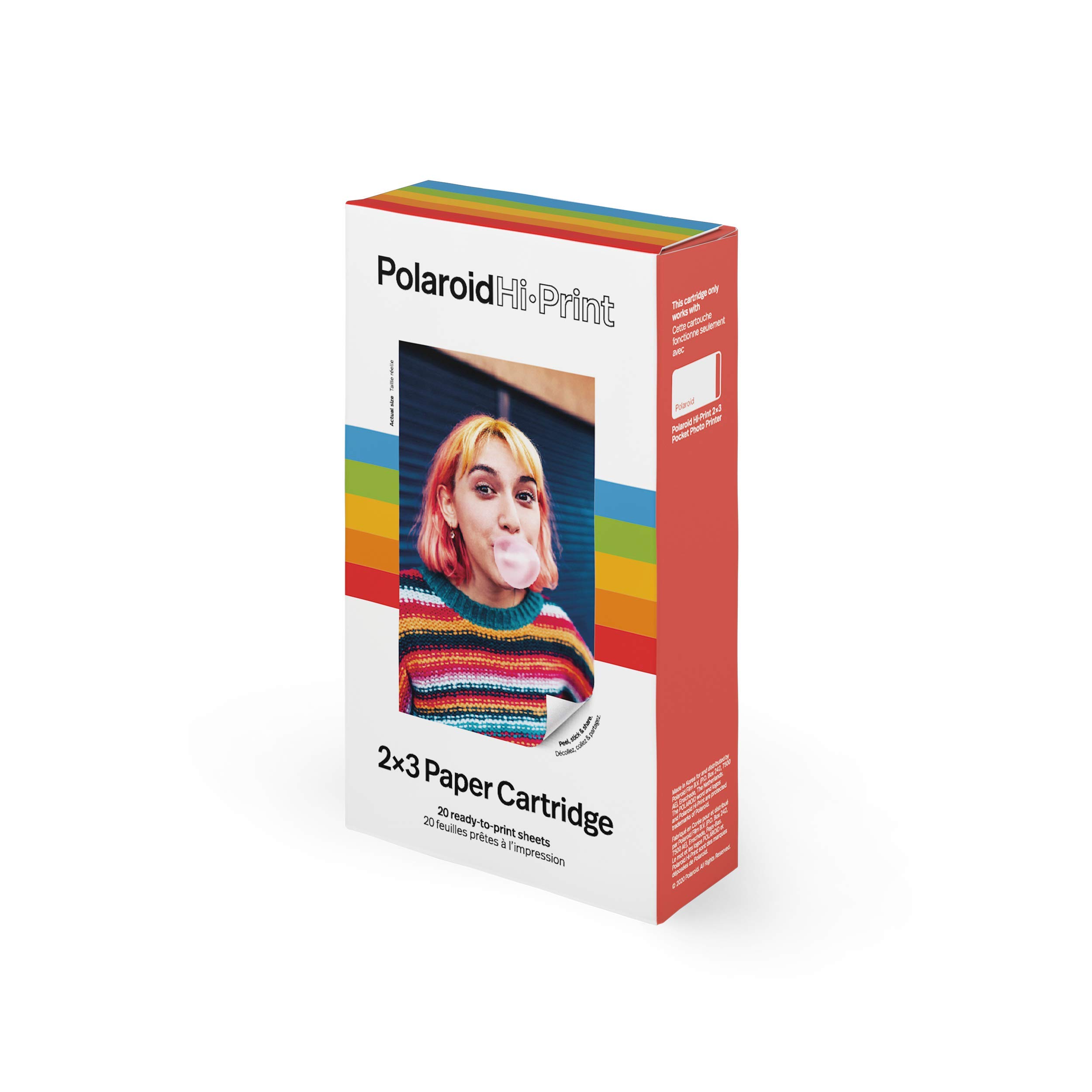 Polaroid Hi-Print Paper - Triple Pack of 2x3 Paper Cartridge (60 Sheets)