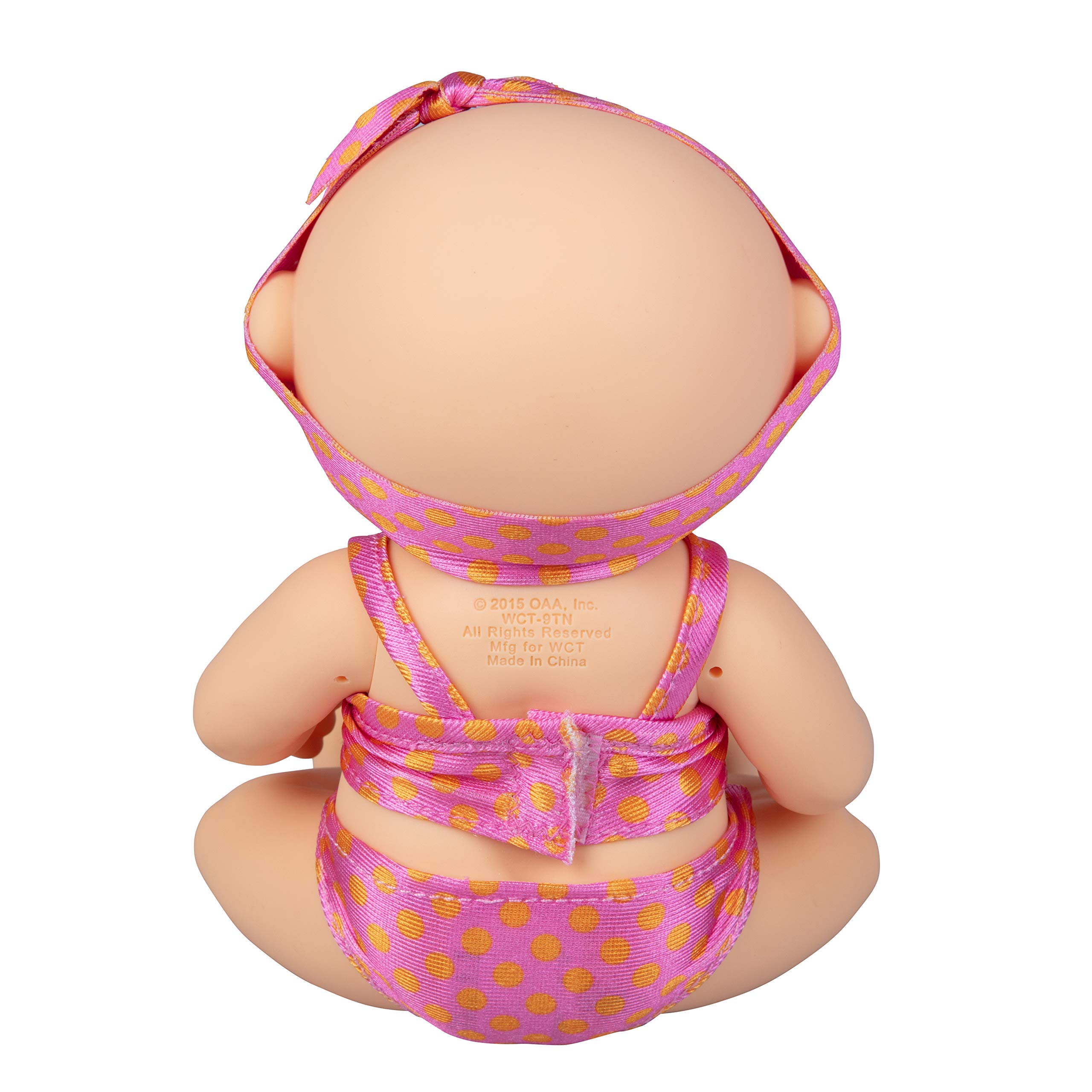 Cabbage Patch Kids Splash N' Float Toy Doll for Pool, Beach, Bath & Swimming - It Really Floats in Water! - Baby with Unicorn Inflatable Tube - Summer Gift for Kids Ages 2+