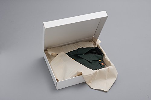 Foster-Stephens Military Uniform Suit Preservation Kit | Acid-Free Archival Storage Preservation Box For Dresses | Forever Keepsake Garment Box
