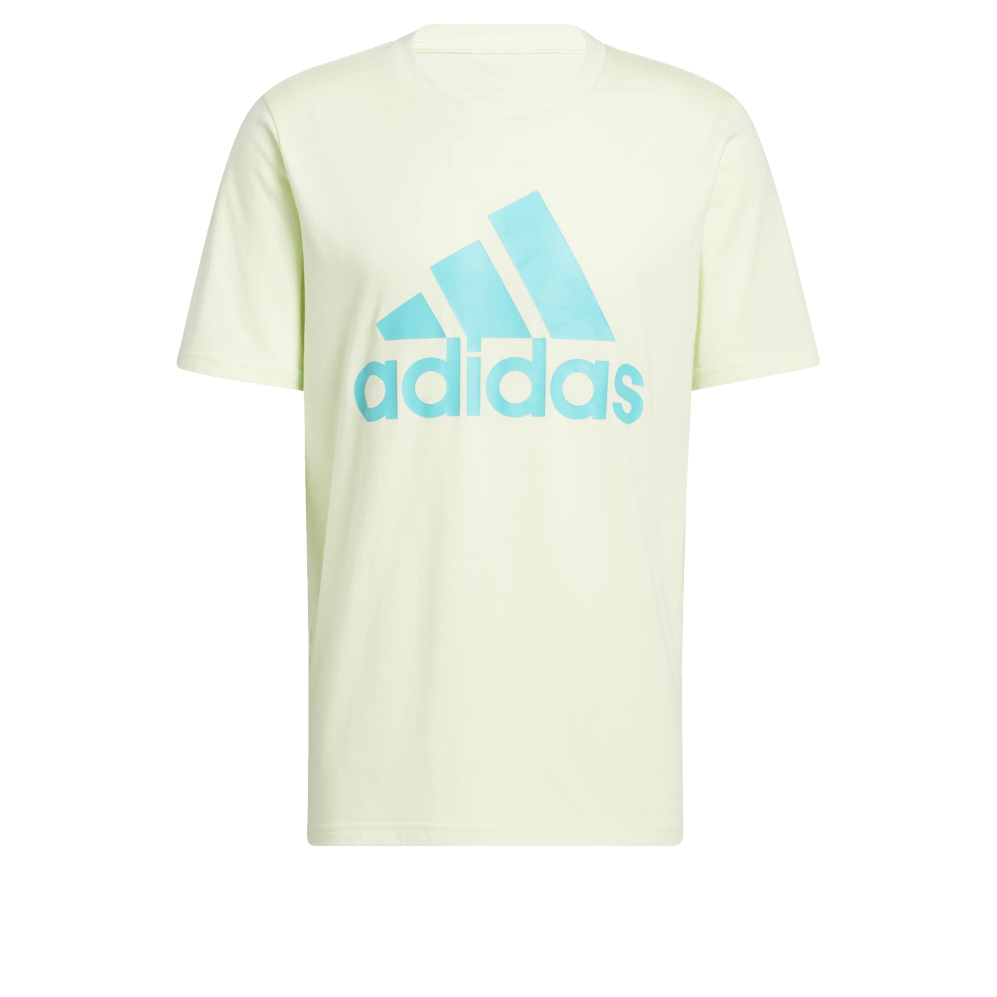 adidas Basic Badge Of Sport Tee, Glow Pink/White, Small