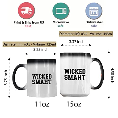 Funny Sarcasm Gifts for Smart Geniuses Coworkers Friends 11oz 15oz Color Changing Mug