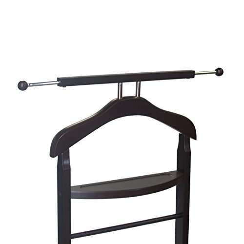 Proman Products - VL17014 Knight Valet Sand, 18" x 12" x 43.5", Walnut