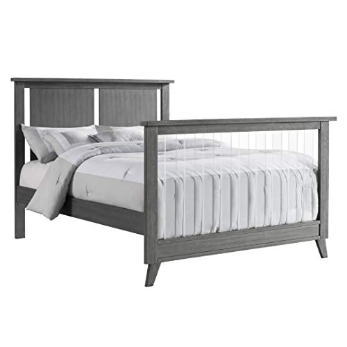 Oxford Baby Holland Modern 4-in-1 Convertible Crib, Cloud Gray, GreenGuard Gold Certified