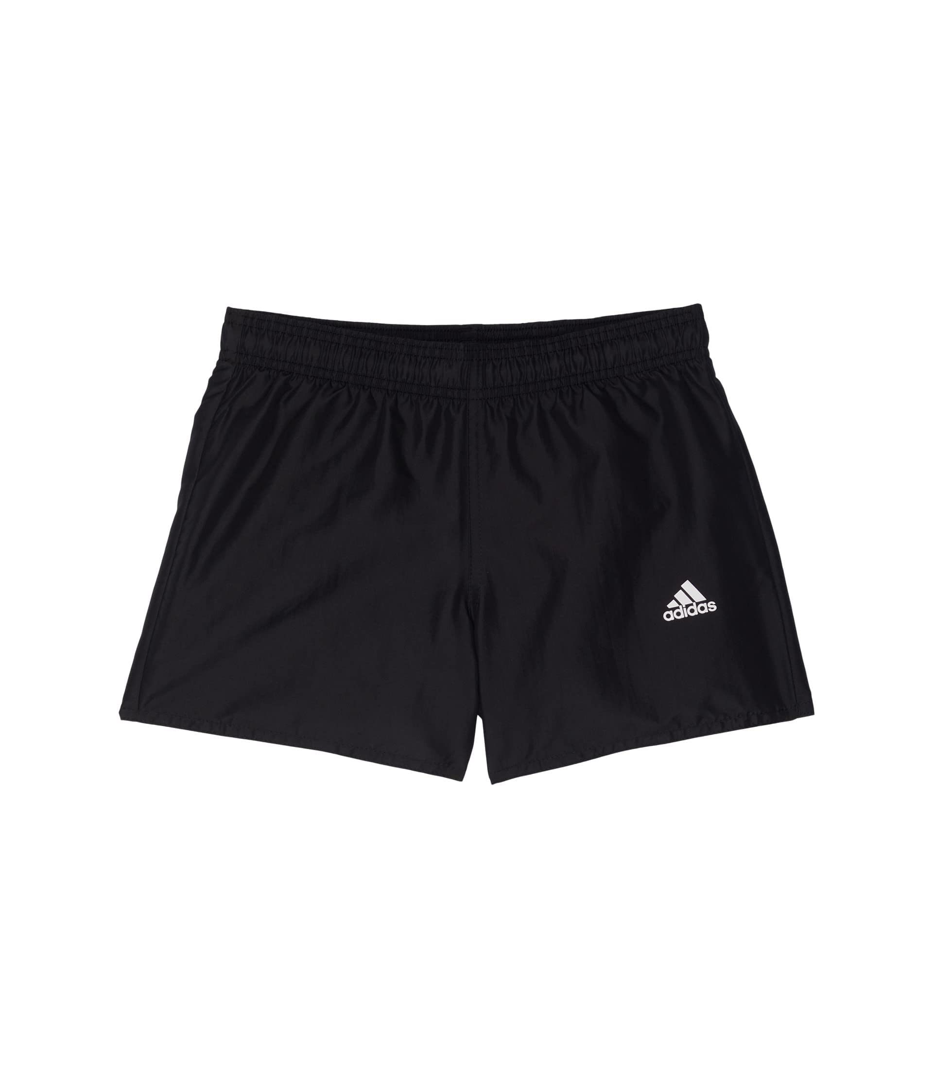 adidas Boys' Classic Badge of Sport Swim Shorts, Black, Medium